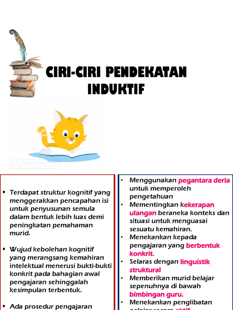 Ciri-Ciri Pendekatan Induktif | PDF