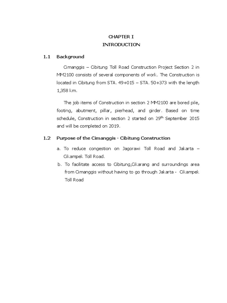 Example of Monthly Progress Report | PDF | Deep Foundation | Civil ...