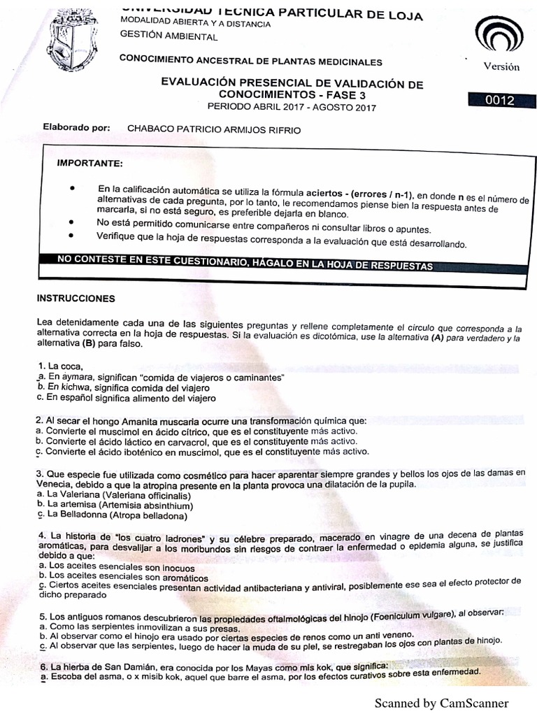 Conocimient - Ancestral.plan - Abril Agosto.2017 | PDF