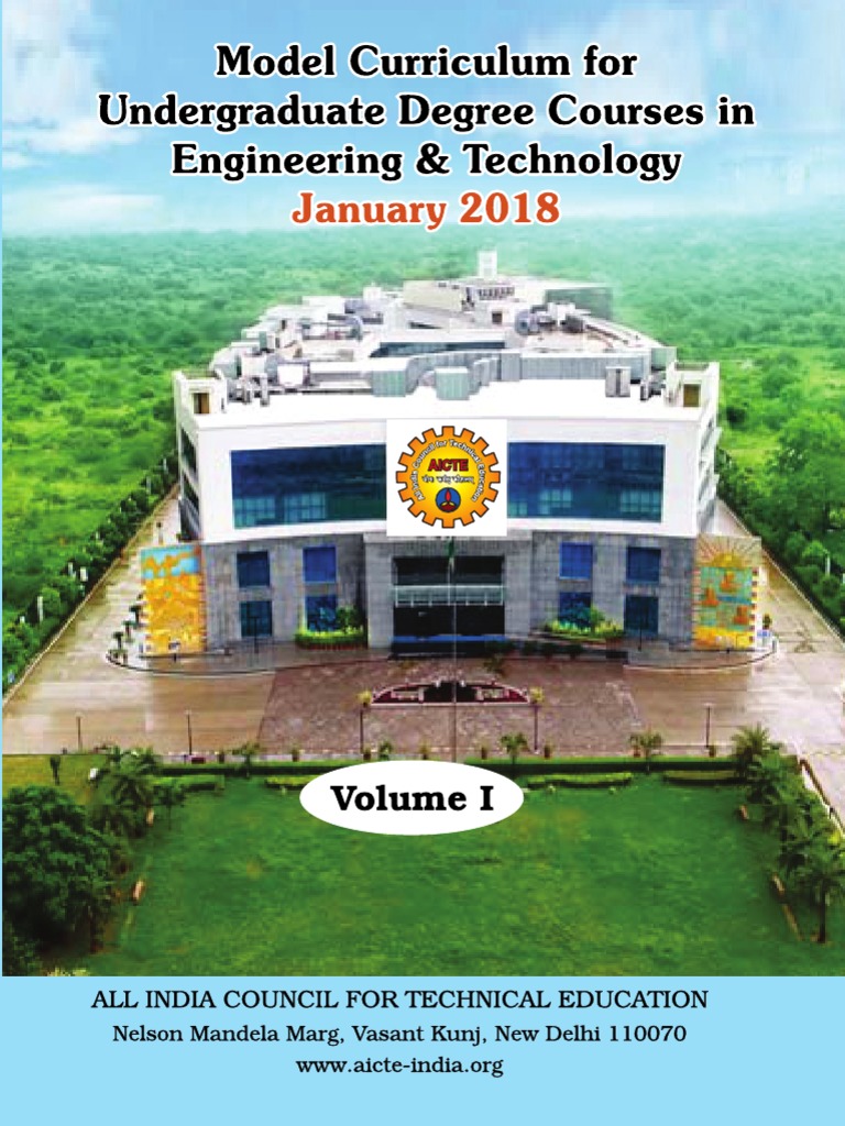 AICTE Updated Syllabus and Curriculum For B.tech | PDF | Magnetic Field ...