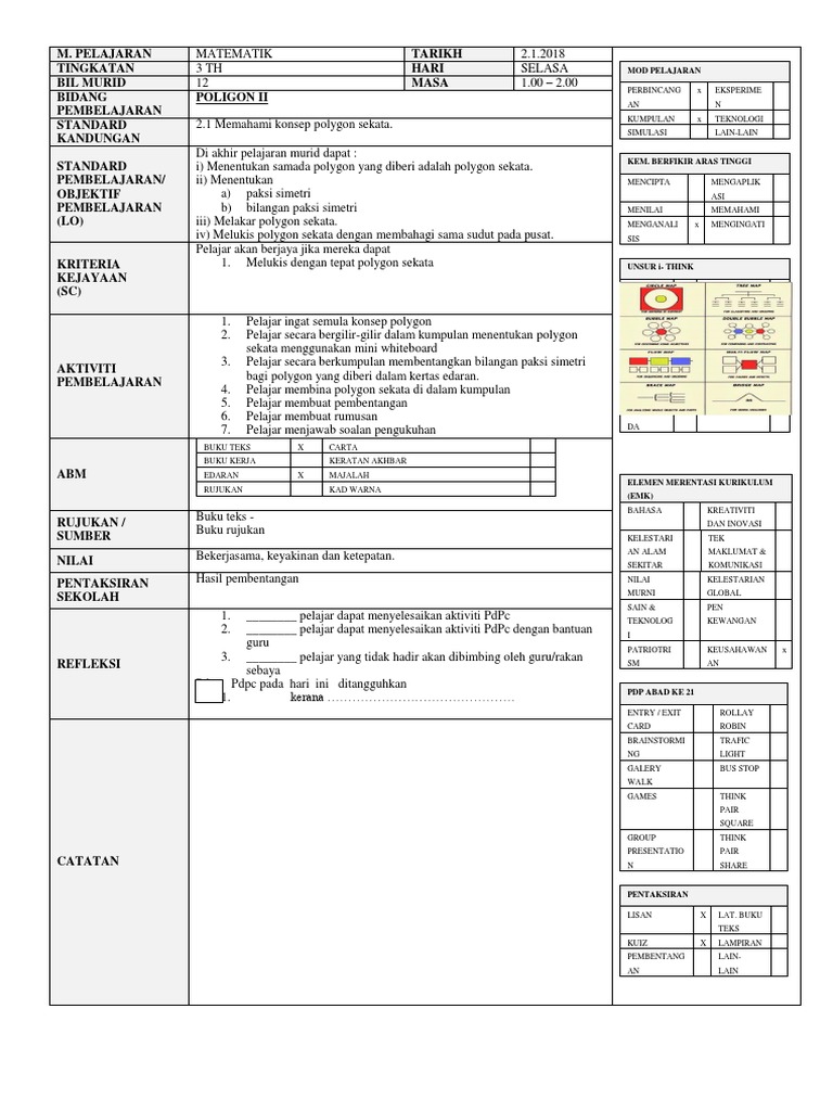 Program Intervensi Matematik Pt3 2018 | PDF