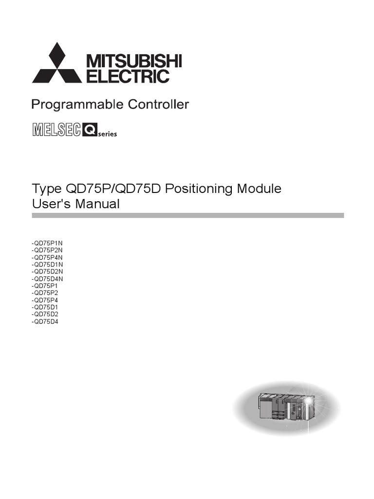 QD75P-QD75D Positioning Module | PDF | Electrical Connector | Input/Output