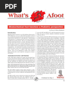 Foot and Ankle Examination Guide | PDF | Foot | Ankle
