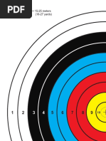 Archery Score Sheet | PDF