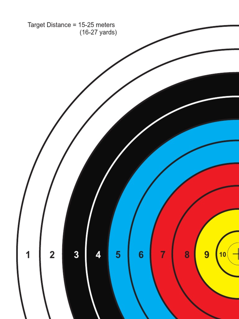 FITA 40cm Archery Target PDF | PDF