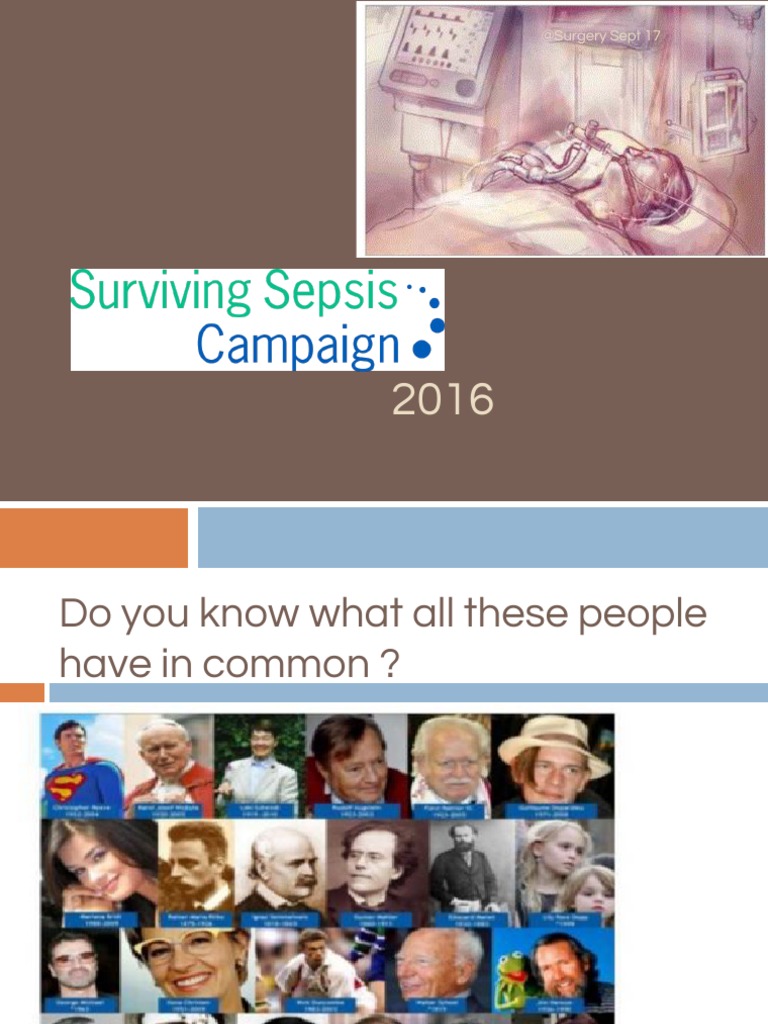 Surviving Sepsis Campaign 2016-dr PDF | PDF