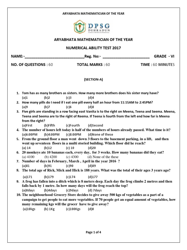 Formula Matematica Aryabhatta