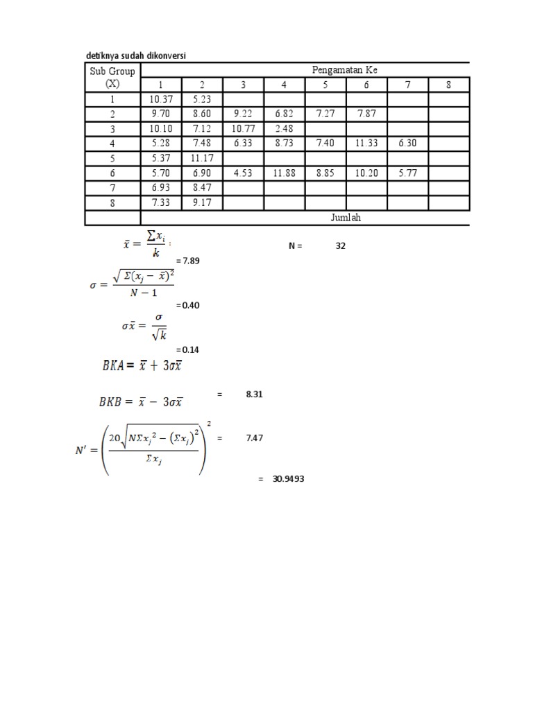 Analysis of Observation Data from Multiple Groups | PDF