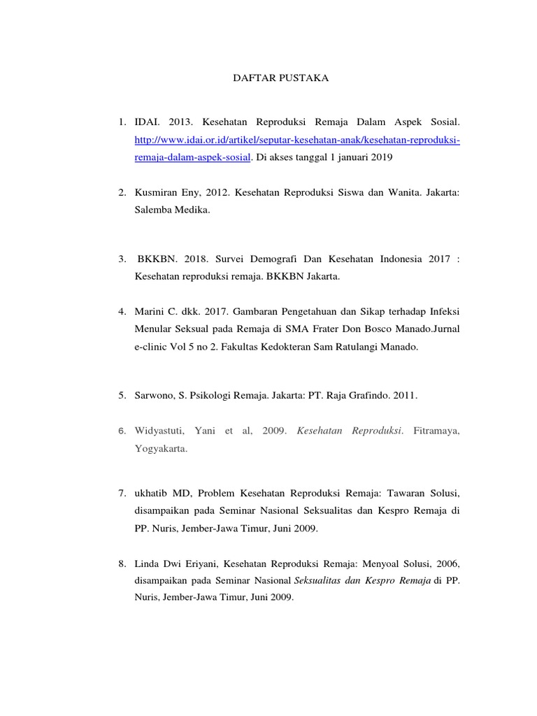 Daftar Pustaka | PDF | Ilmu Sosial | Kesehatan Holistik