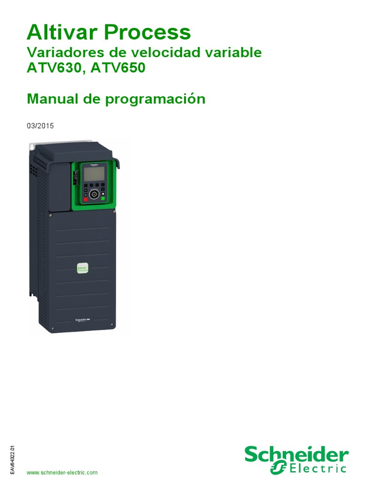 ATV600 Manual de Programacion EAV64322 01 1 | PDF | Ingeniería de ...
