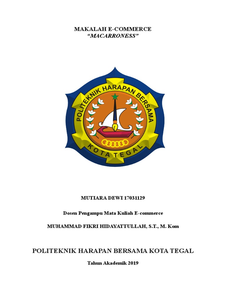 Makalah e Commerce | PDF | Komputer