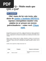 Codigo Q - Completo | PDF | Longitude | Frequência