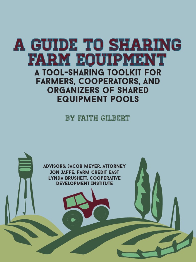 A Guide To Sharing Farm Equipment | PDF | Cooperative | Farms