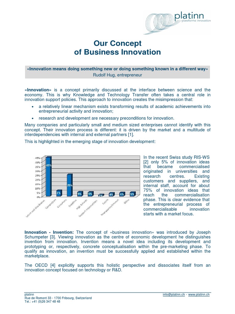 Business Innovation E v6 (Final) PDF | PDF | Innovation | Entrepreneurship
