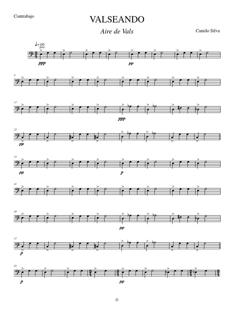 Fuga Con Pajarillo Score Parts | PDF