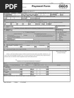 Bir Form 0605 | PDF | Withholding Tax | Taxpayer