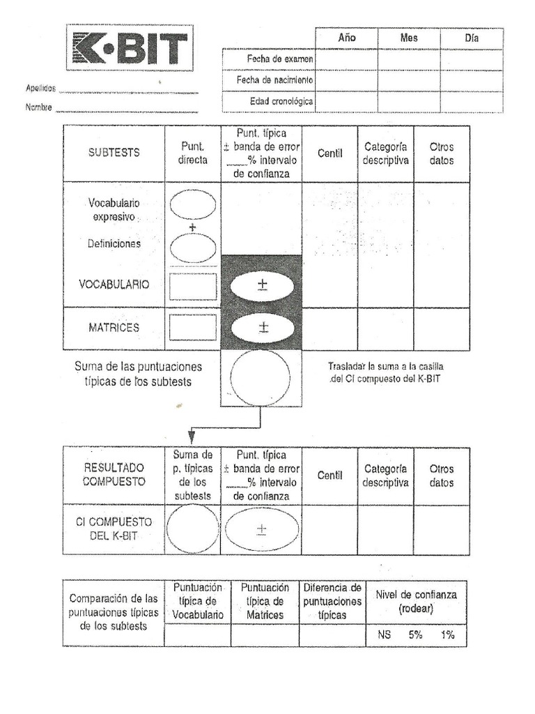 Protocolo K BIT | PDF