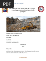 Cateo y Prospección | PDF | Minería | Metal y mineral