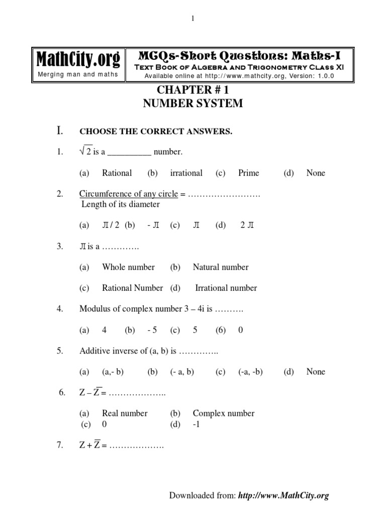 MCQs-Short_Questions_Math_FSc_Part1.pdf