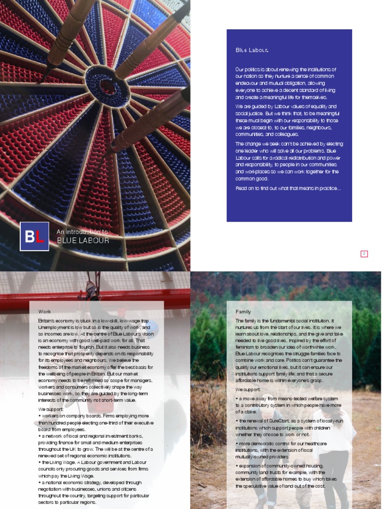 Blue Labour Facts | PDF | Living Wage | United Kingdom