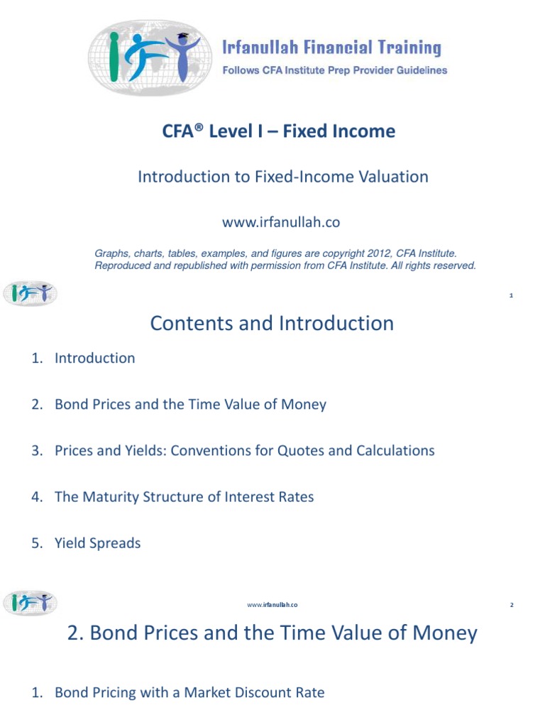 R52 Fixed Income Markets Issuance Trading and Funding | PDF | Bonds ...
