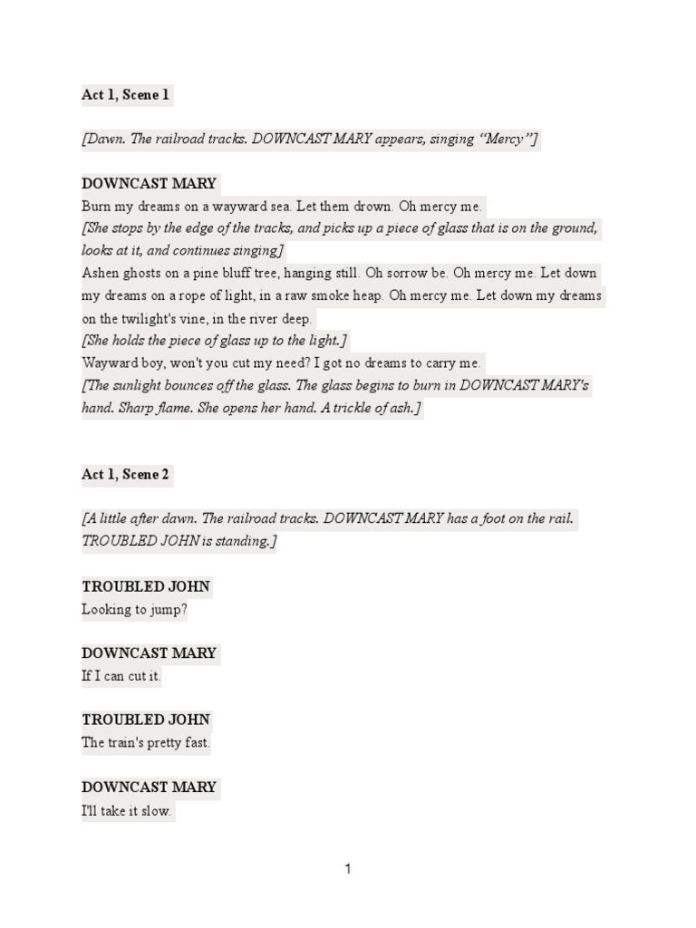 Fugitive Act 1 | PDF | Nature