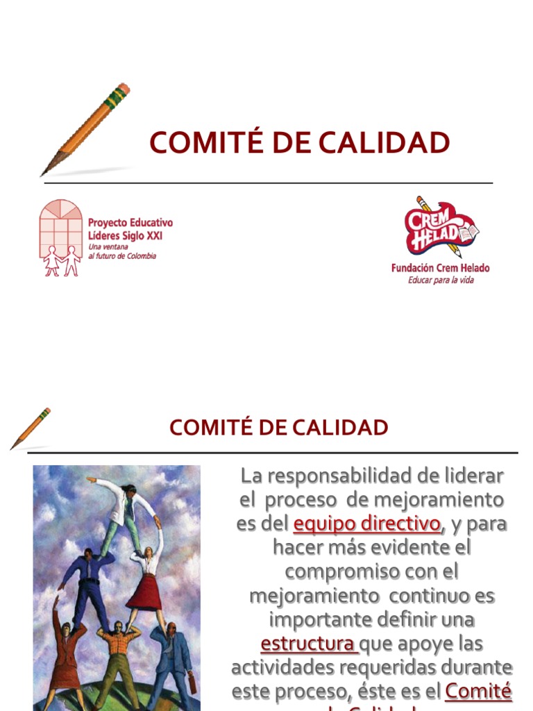 Comité de Calidad y Mejoramiento Continuo | PDF | Business | Informática