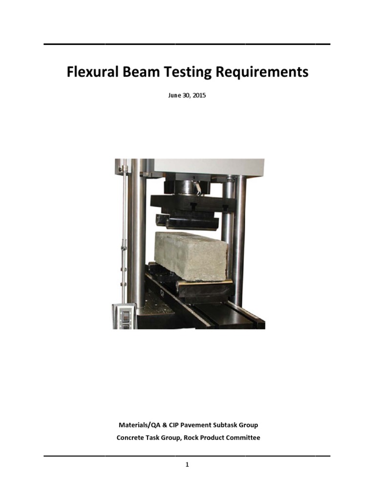 Final Flex Beam Document 6-23-2015 | PDF | Specification (Technical ...