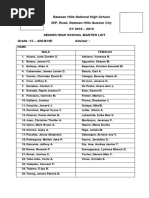 Master List | PDF