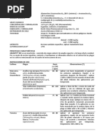 Ficha Tecnica Bingo SG | PDF | Insecticida | Agua