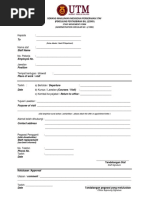 Short Leave Application Form: Applicant's Signature HOD Signature | PDF