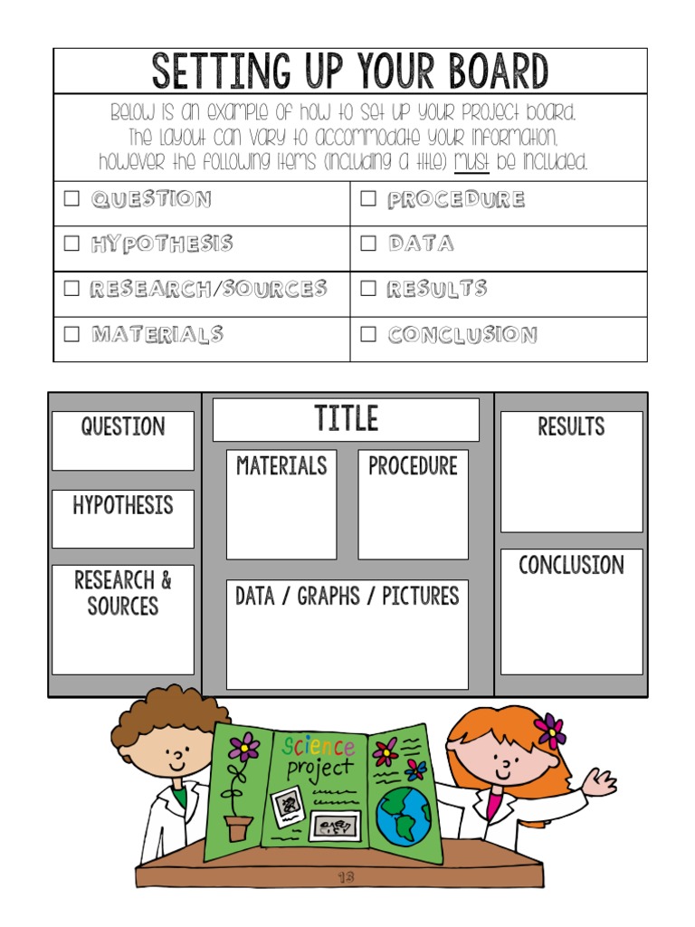 Science Fair Board Layout | PDF