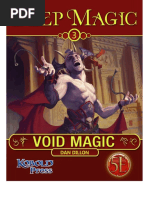 Understanding Void Magic in D&D 5E | PDF | Copyright | License