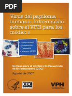 Triptico Del VPH | PDF | Virus | Inmunología