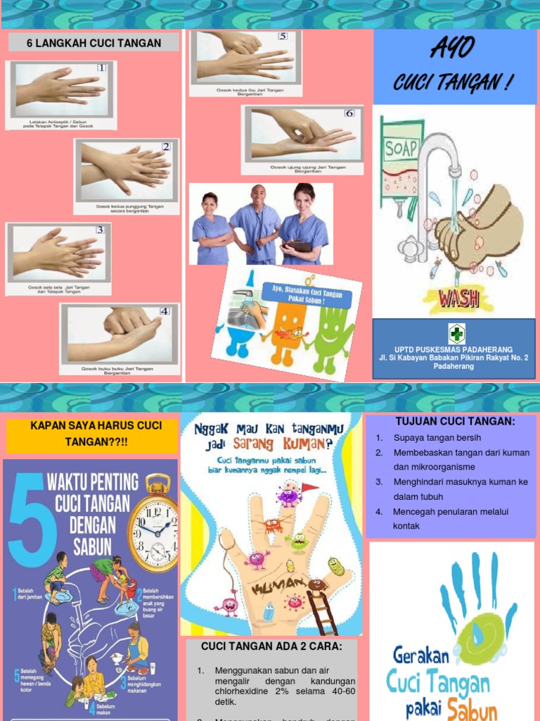 Leaflet Cuci Tangan | PDF