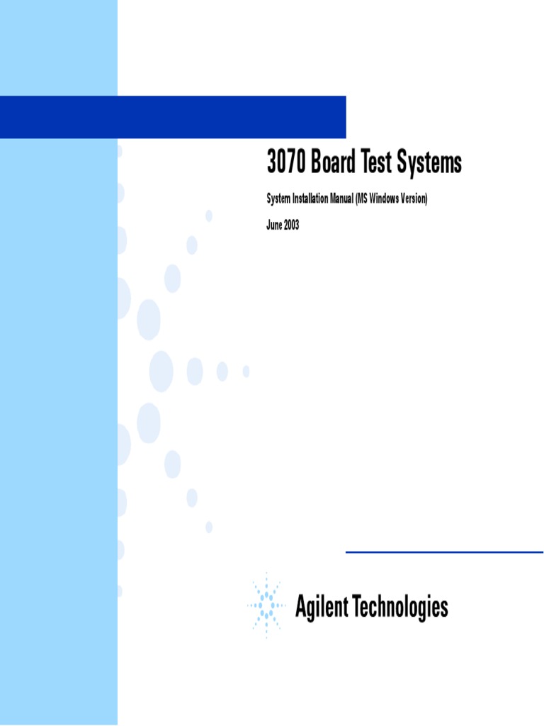 Hp3070 Board Test System Installation Manual Pdf Pdf Command Line Interface Superuser