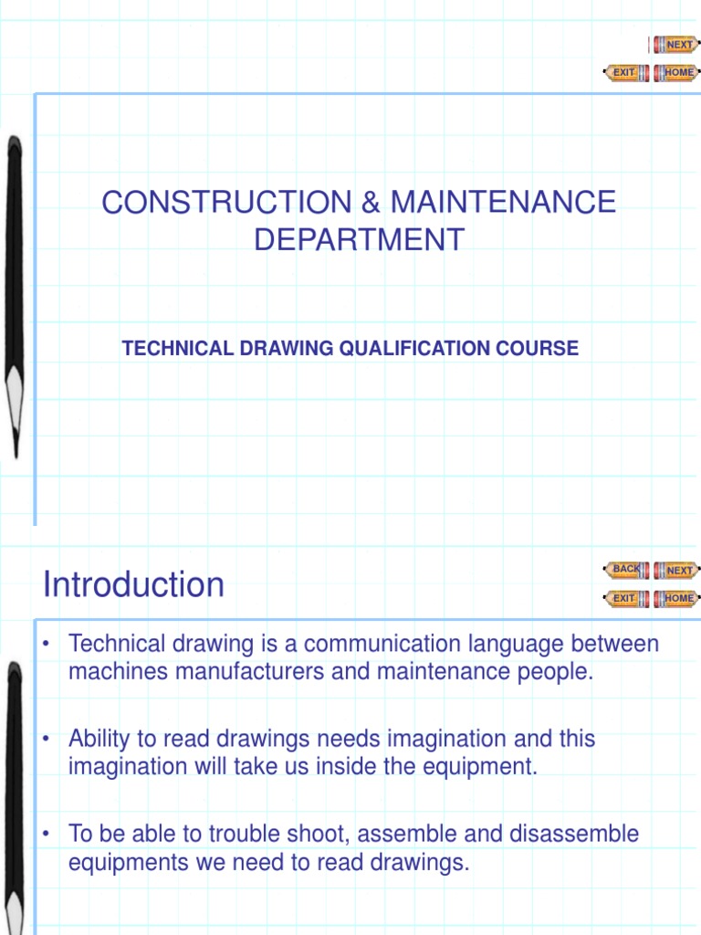 12 Technical Drawing Qualification Course | PDF | Bearing (Mechanical ...