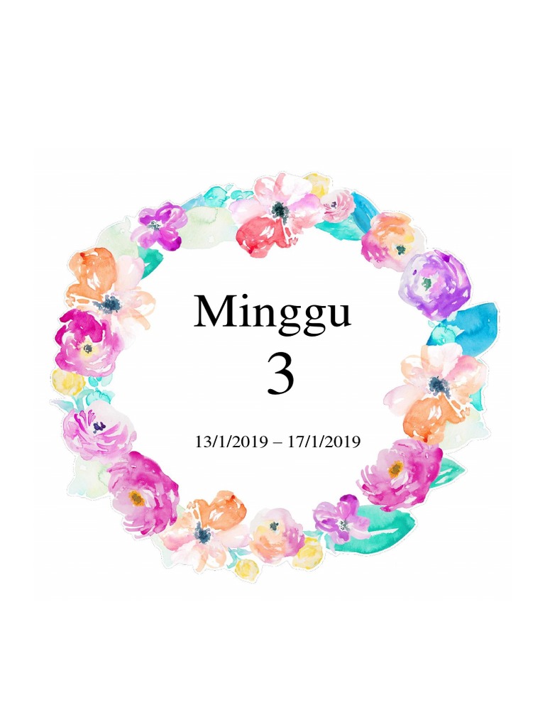 Divider RPH Mingguan | PDF