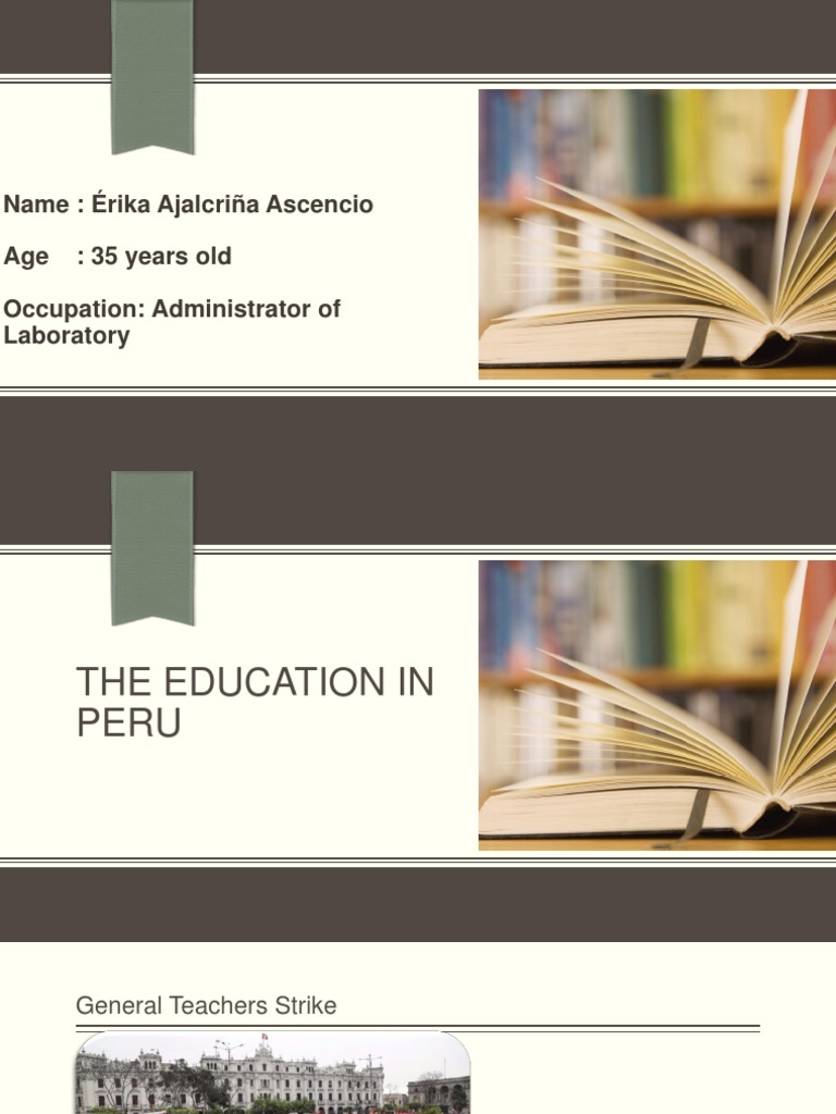 The Education in Peru | PDF