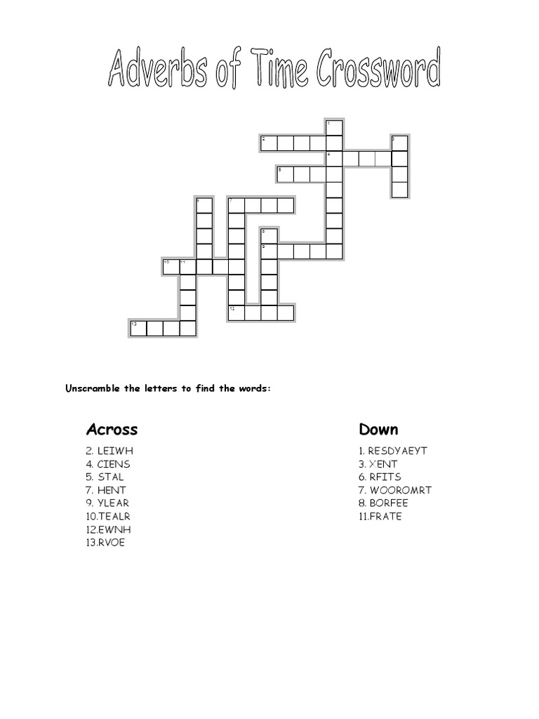 Unscramble The Letters To Find The Words | Download Free PDF | Leisure