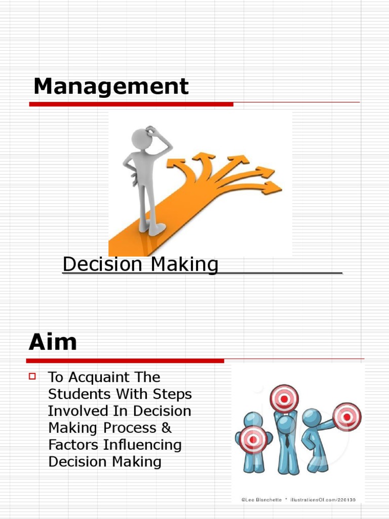 Effective Management Decision Making | PDF | Critical Thinking | Group ...