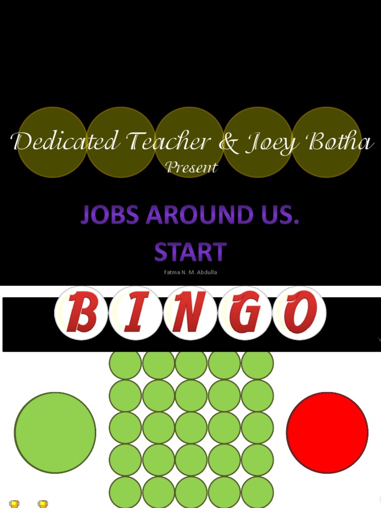 Dedicated Teacher & Joey Botha: Present | PDF