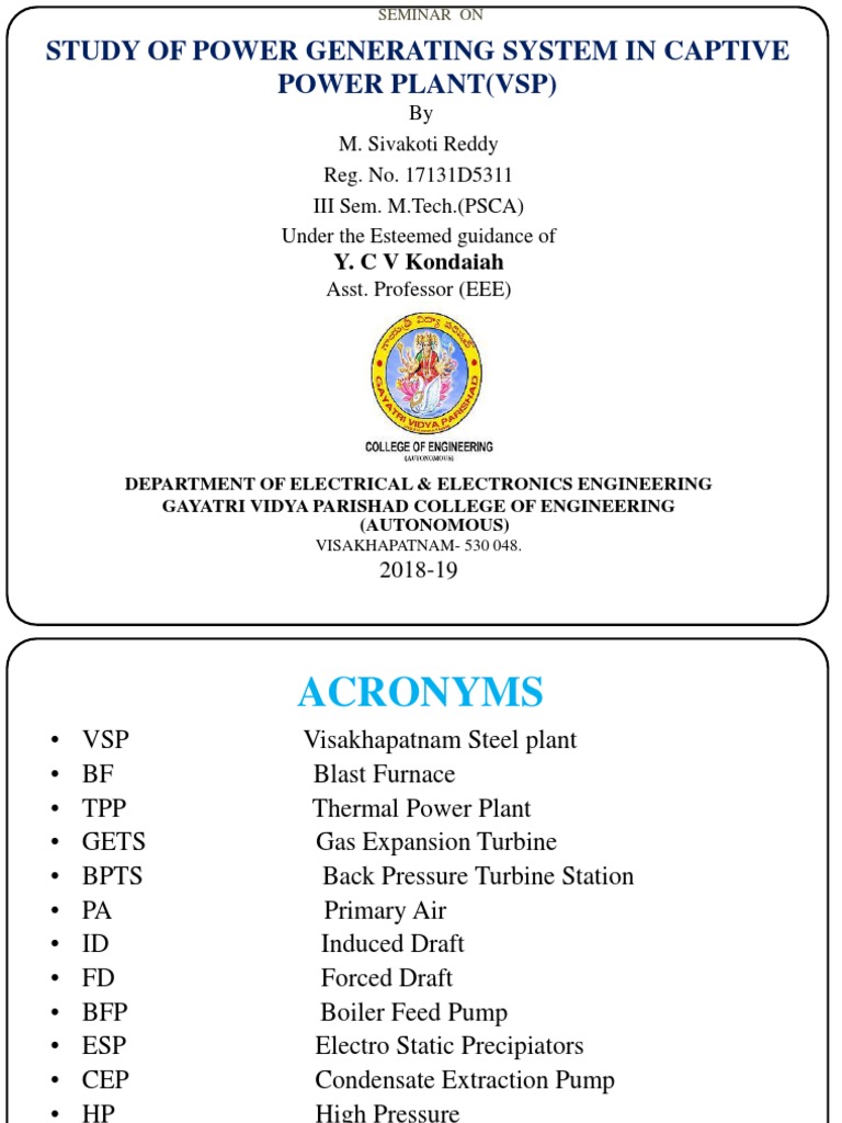 Internship 17131d5311 | PDF | Boiler | Power Station