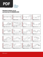 Rebar Shape Codes | PDF