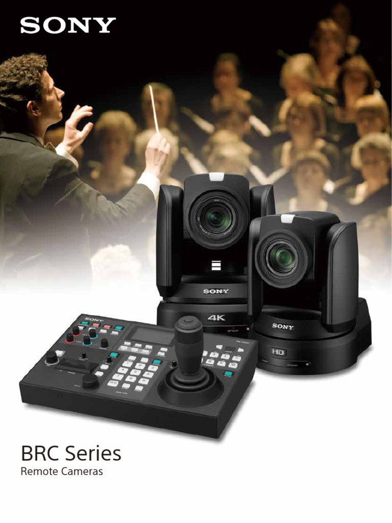 BRC Series: Remote Cameras | PDF | Camera | Zoom Lens