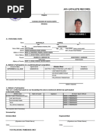 EAGLES Application Form | PDF | Government