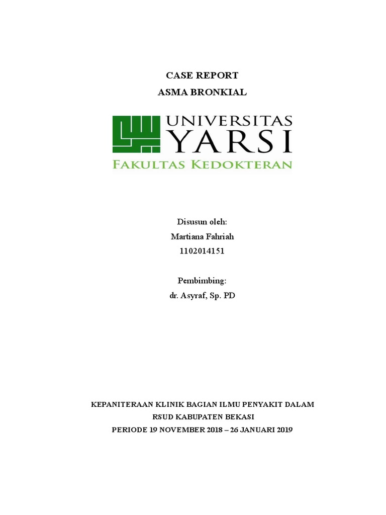 Case Report Cipa Asmabronkial | PDF