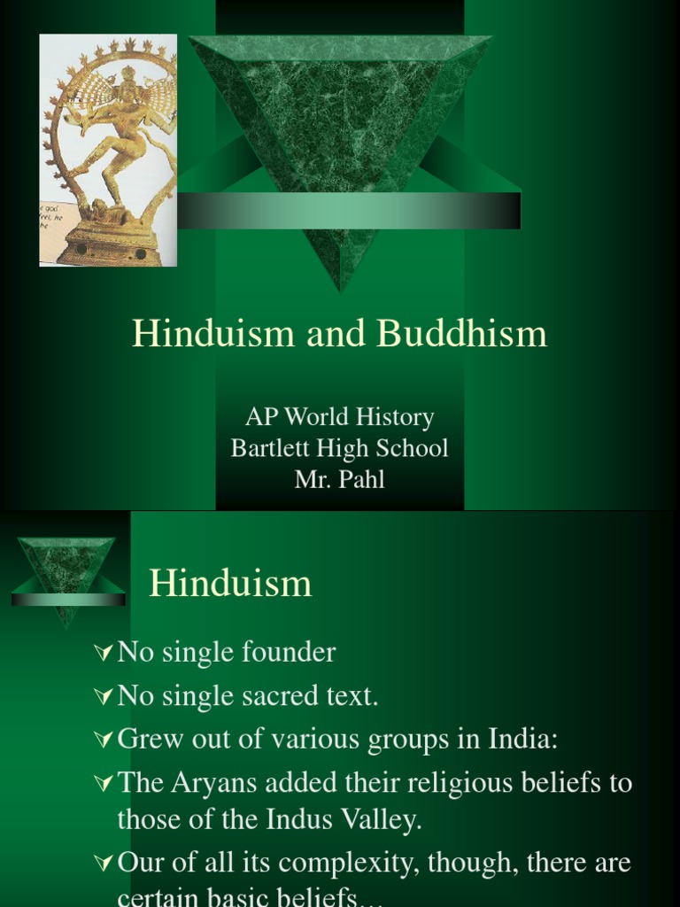 Comparing the Core Beliefs and Practices of Hinduism and Buddhism: An ...