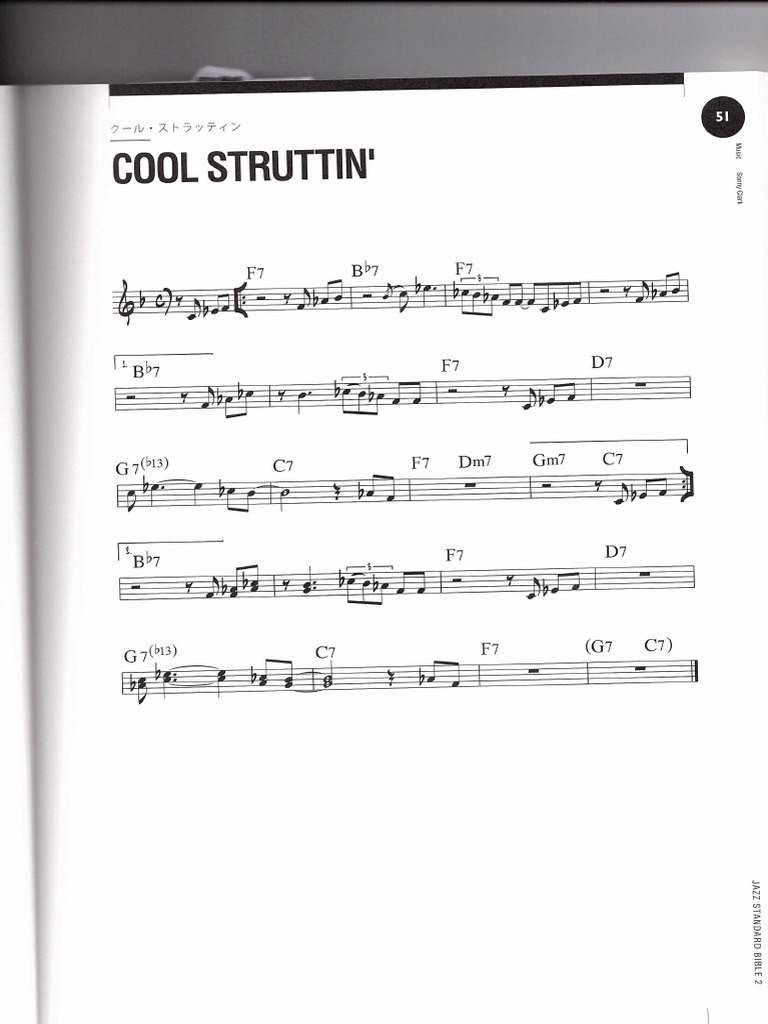 Cool Struttin' PDF | PDF
