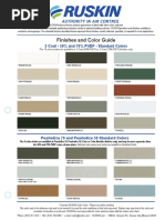 Kingspan Insulated Panels Color Chart en Us Ca | PDF | Coating ...